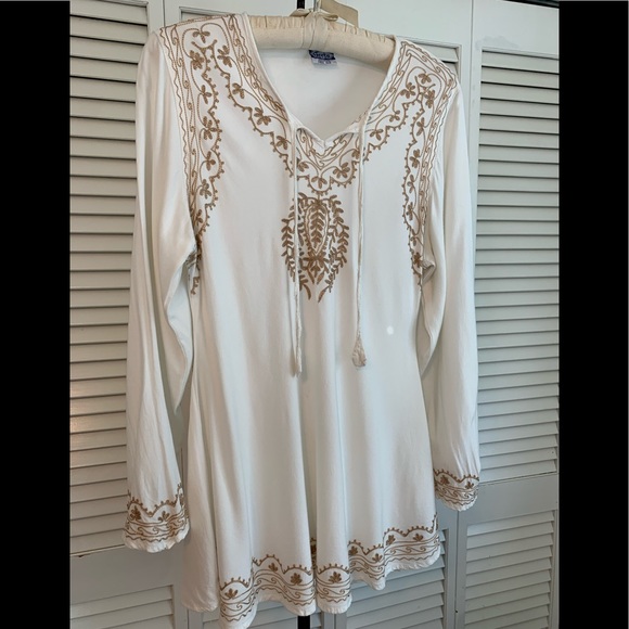 Geeta | Tops | Greeta Hippie India Gypsy Bohemian Festival Shirt | Poshmark